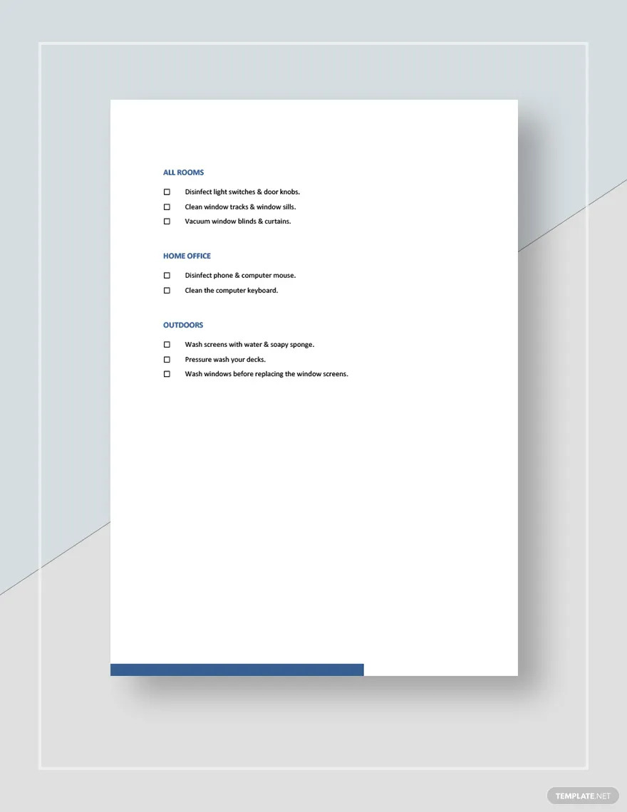 Checklist Ideas - Examples 2023