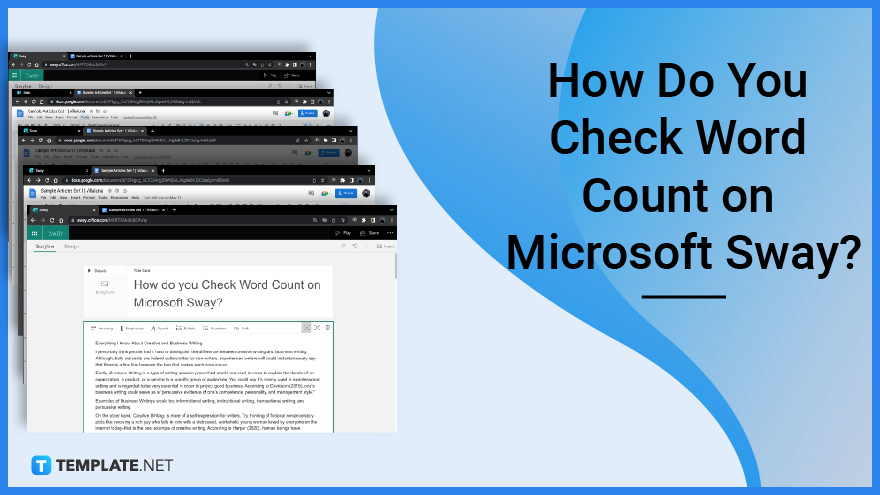 How Do You Check Word Count On Microsoft Sway 