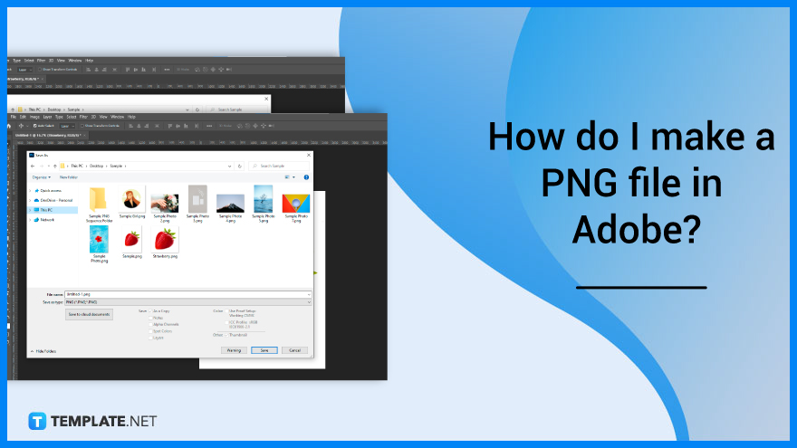 How Do I Make A PNG File In Adobe 