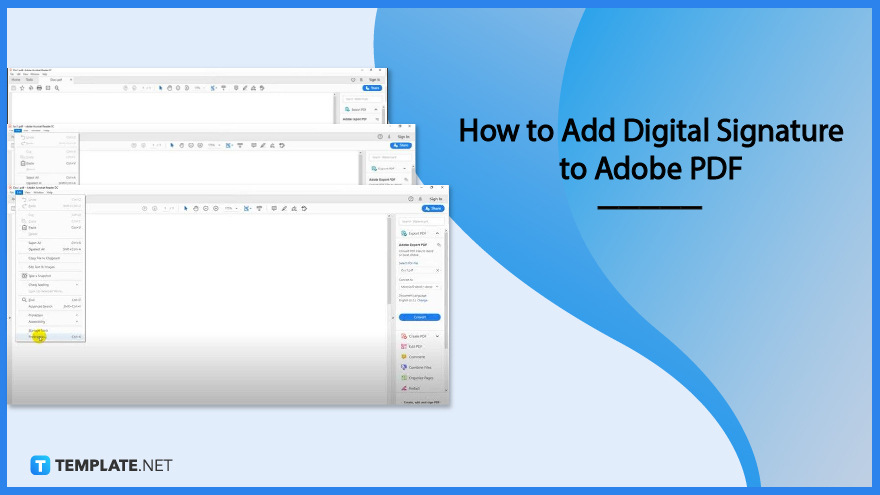 How To Add Digital Signature To Adobe PDF