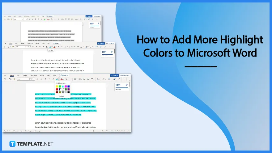How To Add More Highlight Colors To Microsoft Word