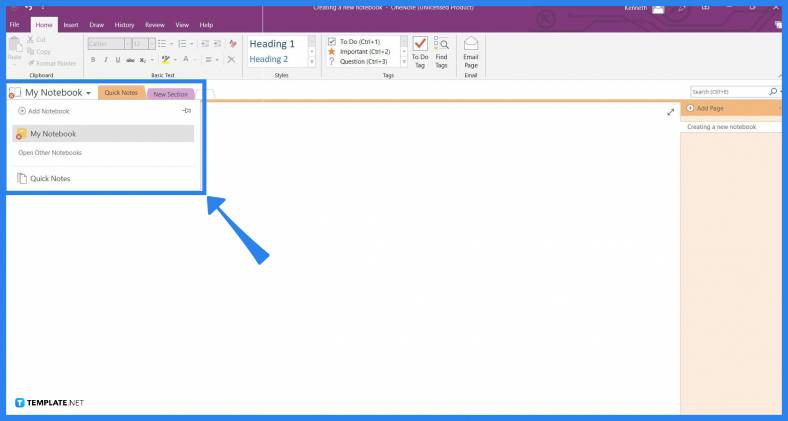 How to Add New Notebook in Microsoft OneNote
