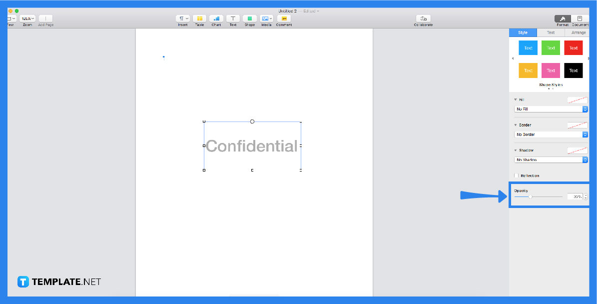 How To Add A Watermark In Apple Pages