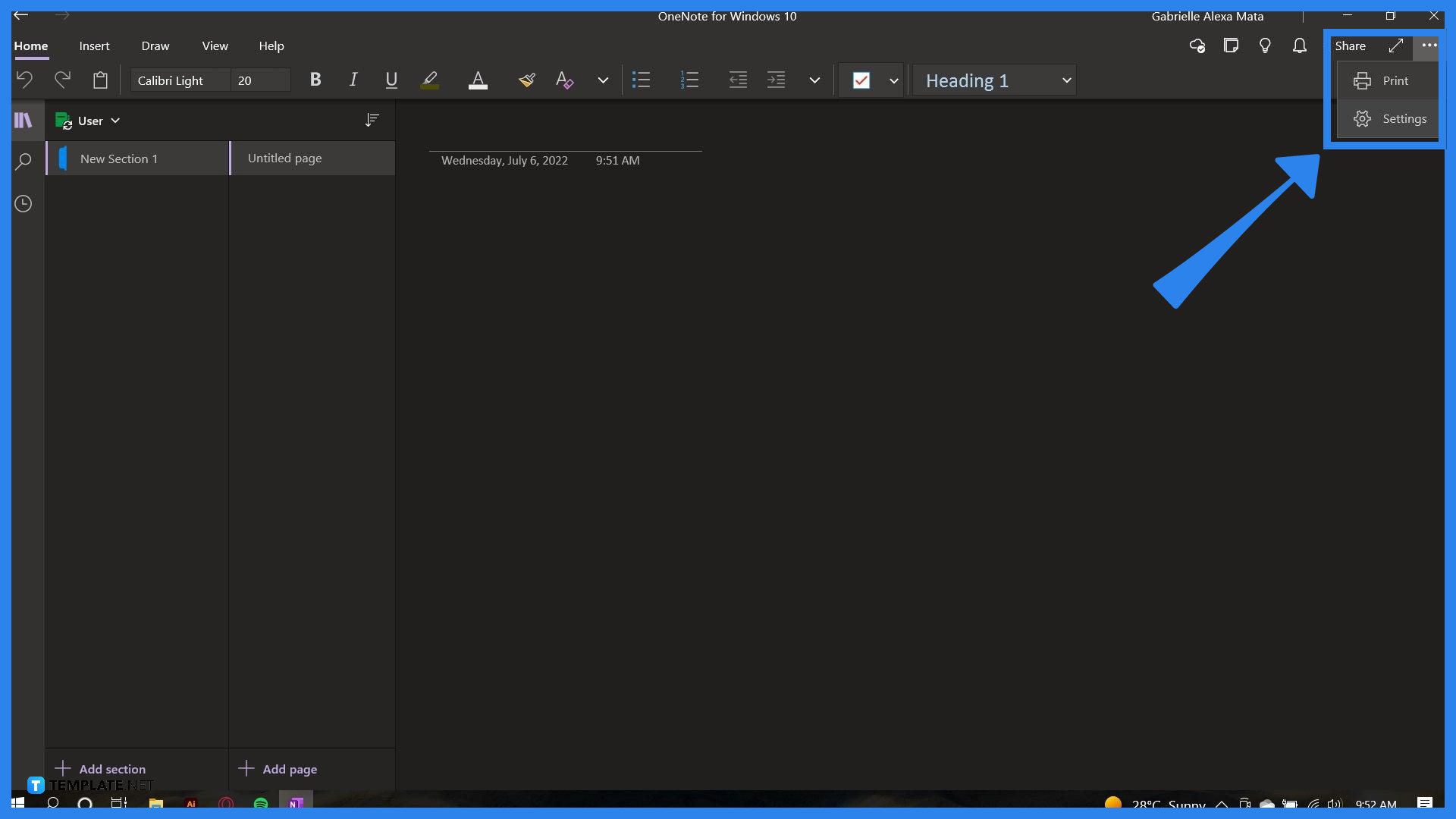 How to Change Default Font in Microsoft OneNote