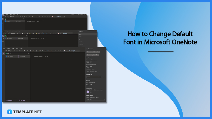 How To Change Default Font In Microsoft OneNote