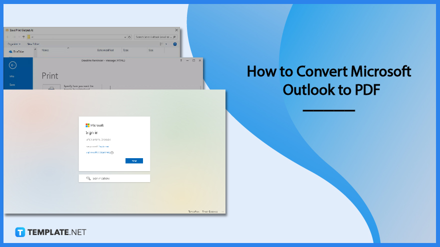 How To Convert Microsoft Outlook To PDF