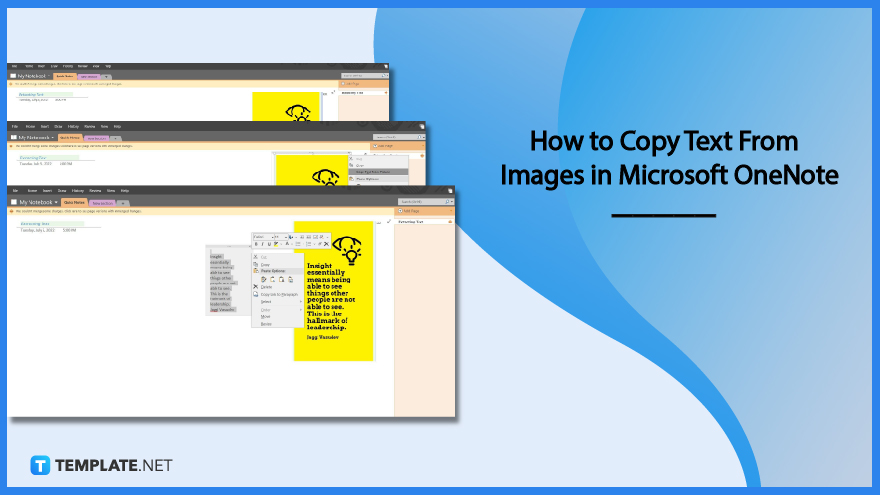 How To Copy Text From Images In Microsoft OneNote