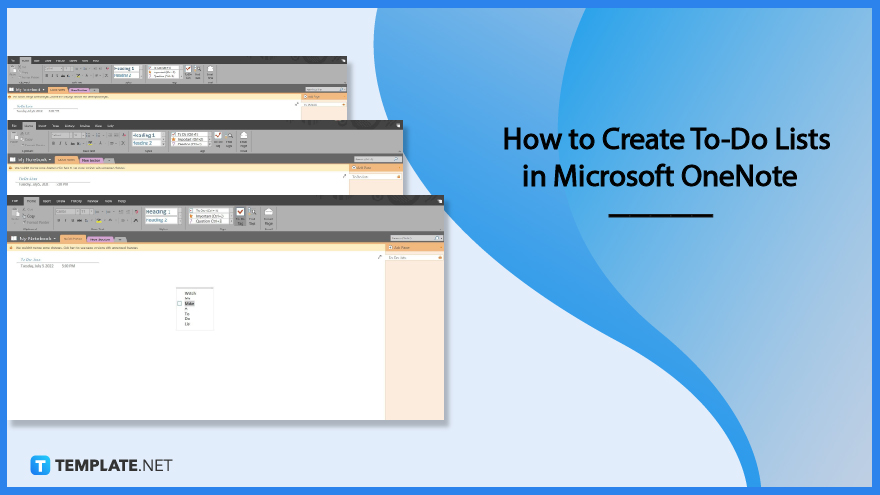 How To Create To Do Lists In Microsoft OneNote