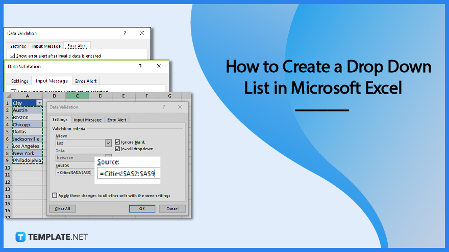 How To Create A Drop Down List In Microsoft Excel