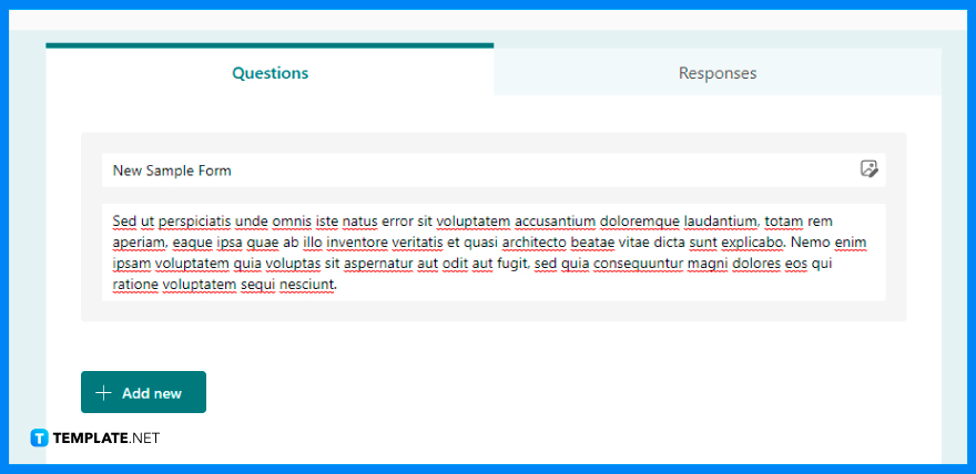 How To Create Edit A Microsoft Form