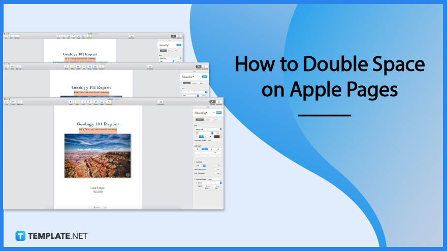 How To Double Space On Apple Pages