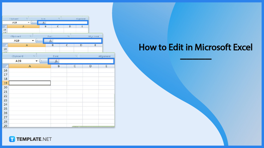 How To Edit In Microsoft Excel