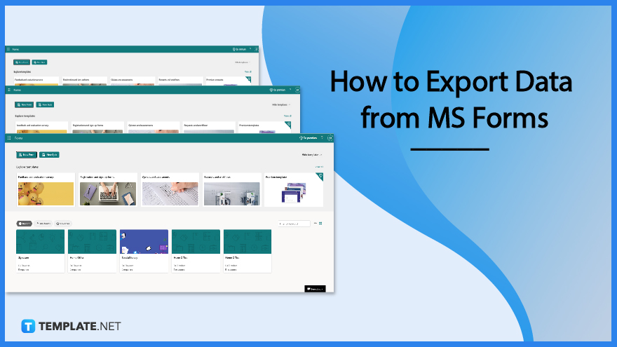 How To Export Data From MS Forms