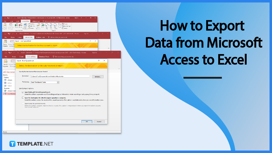 How To Export Data From Microsoft Access To Excel