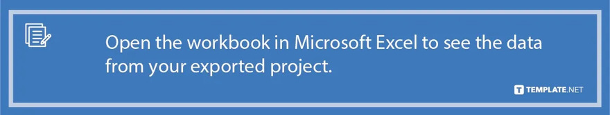 How To Export From Microsoft Project To Excel