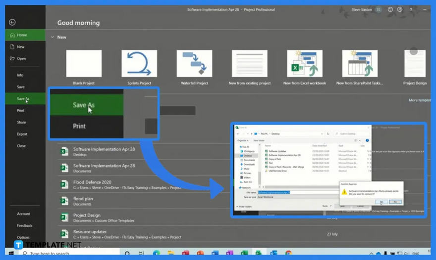 How To Export From Microsoft Project To Excel