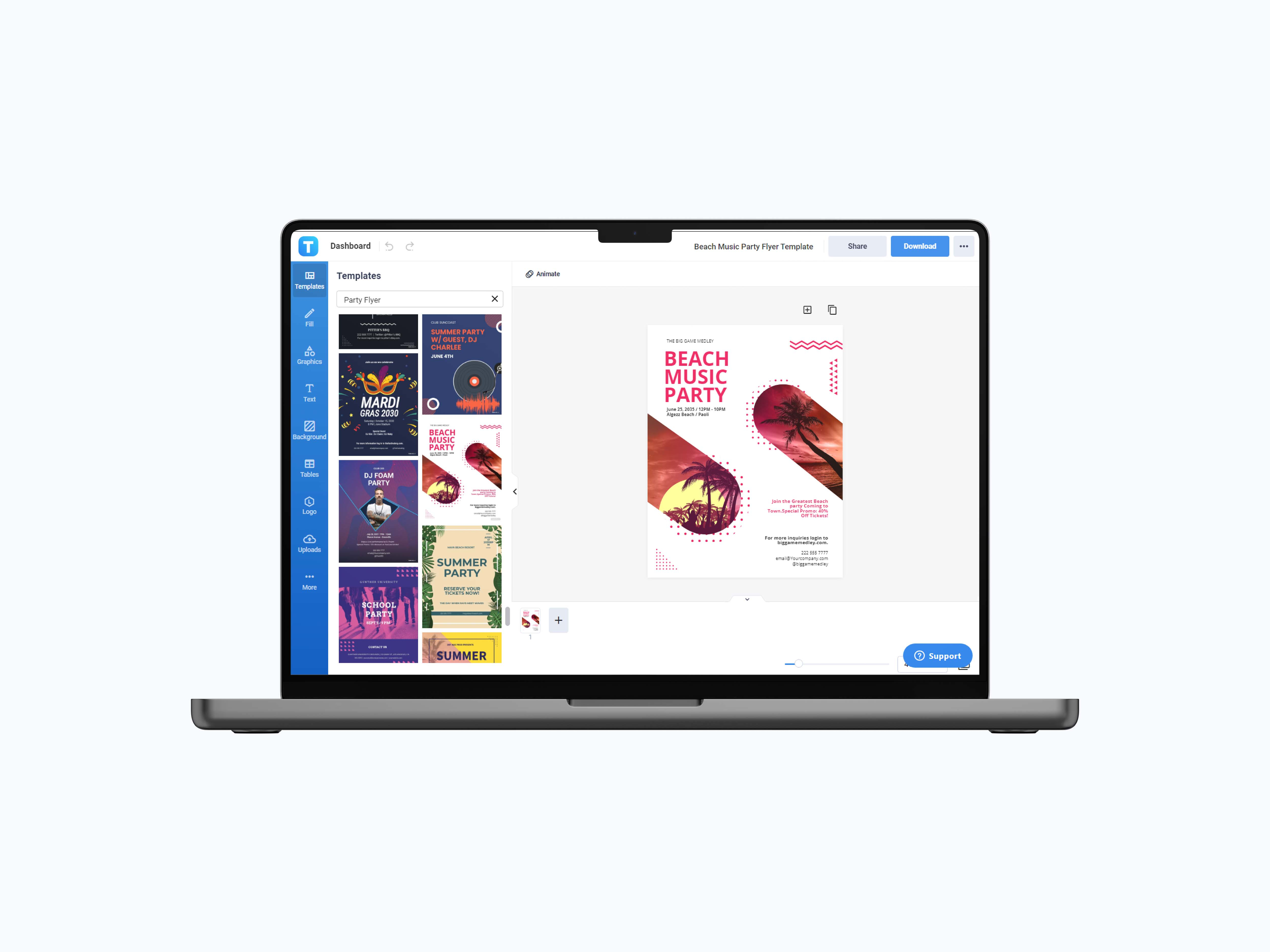Flyer Maker Free Creator Generator Edit Online Free Premium