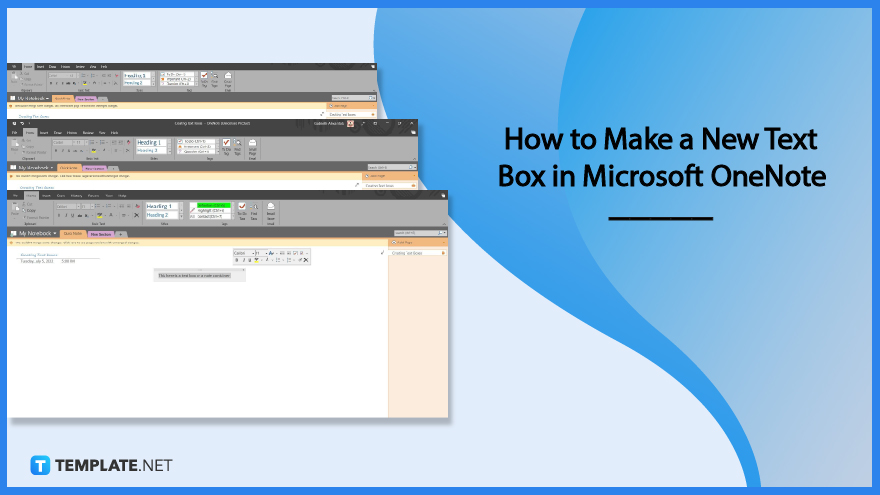 How To Make A New Text Box In Microsoft OneNote