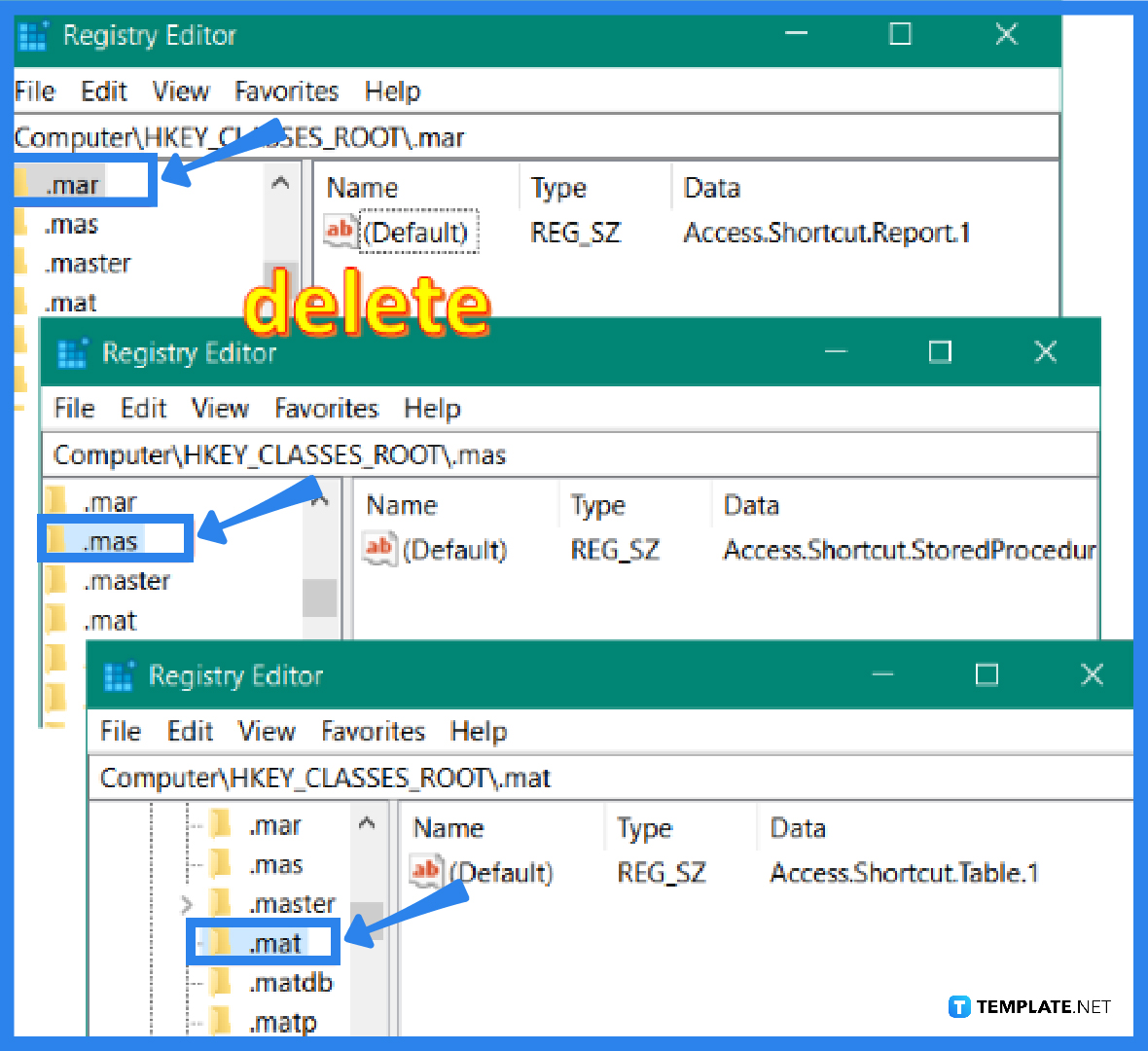 How To Remove File Associations To Microsoft Access