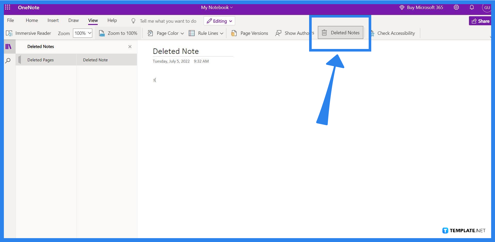 How To Restore Deleted Pages In Microsoft OneNote