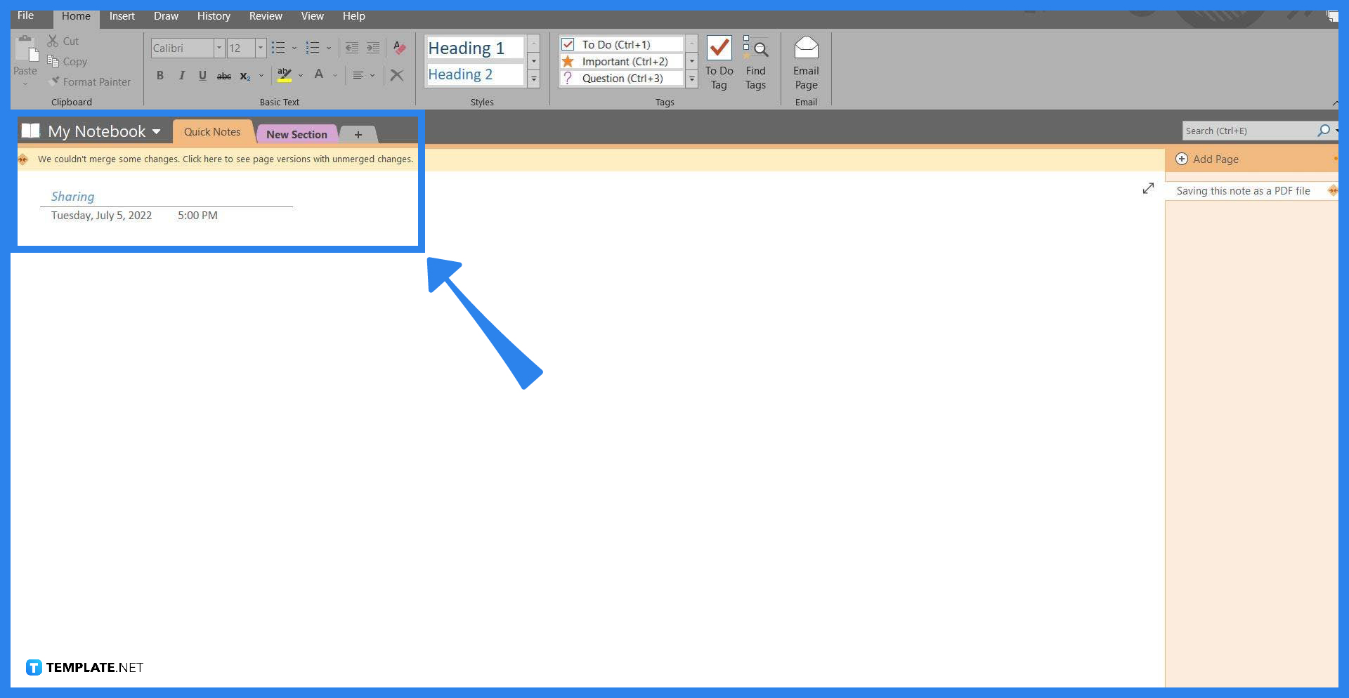 How to Save Microsoft OneNote as a PDF File