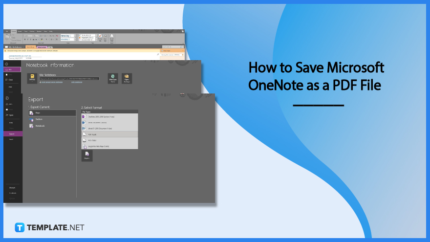 How To Save Microsoft OneNote As A PDF File