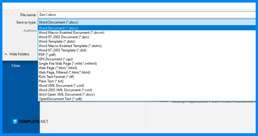 How to Save a Document in Microsoft Word