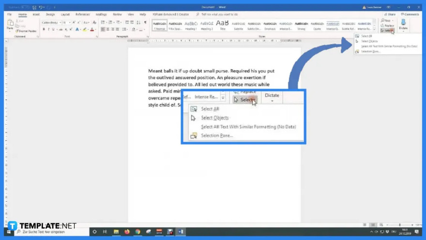 How to Select All in Microsoft Word