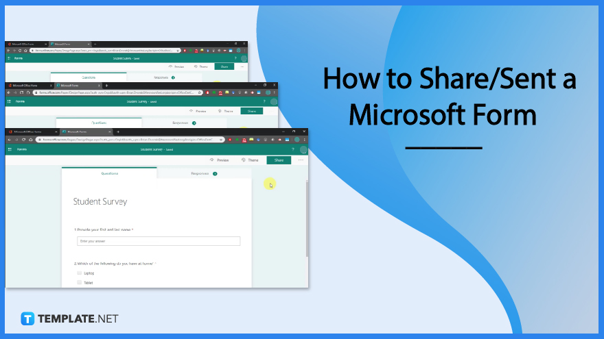 How To Share Sent A Microsoft Form