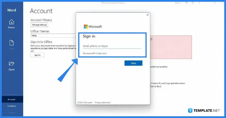 How to Sign In/Sign Out Microsoft Word | Free & Premium Templates
