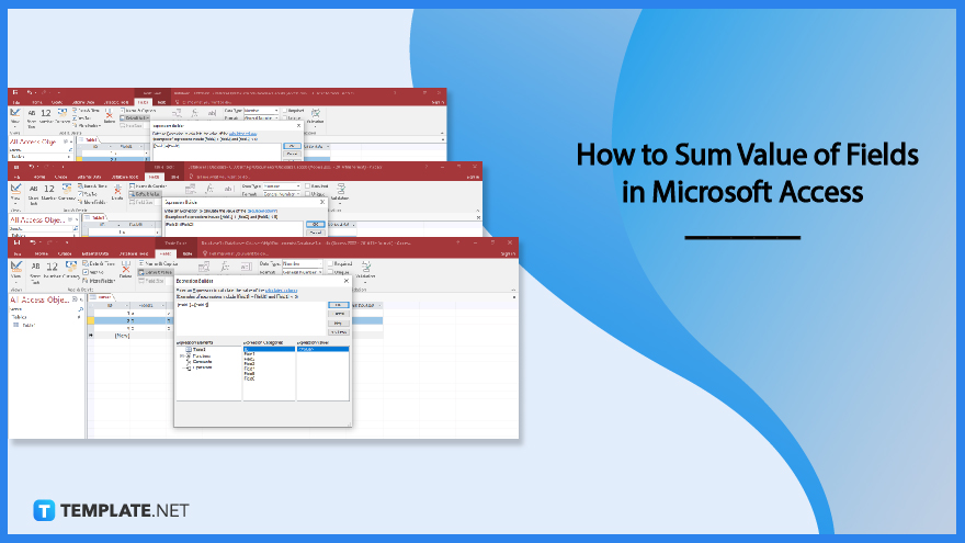 How To Sum Value Of Fields In Microsoft Access