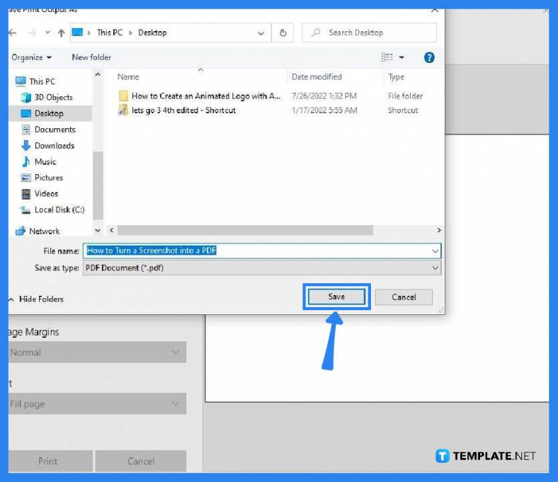 How To Turn A Screenshot Into A PDF