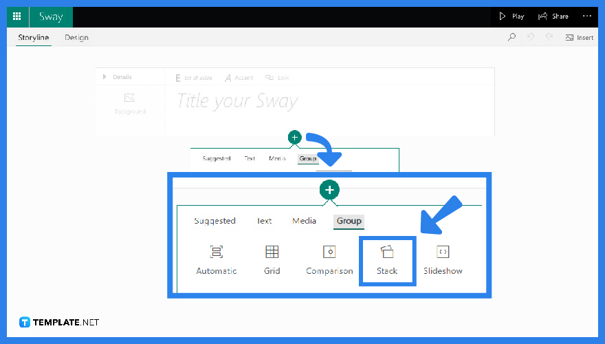 How to Use Stack Cards in Microsoft Sway?