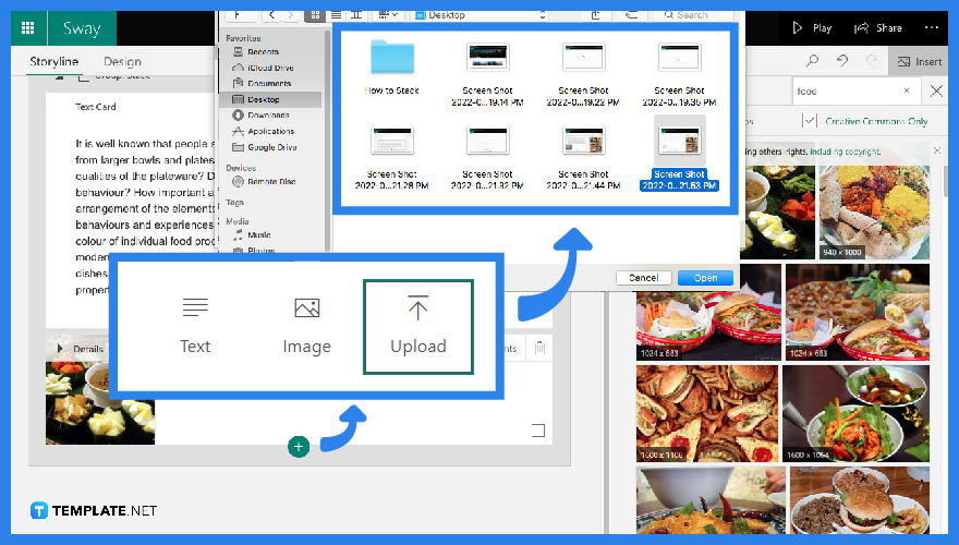 How to Use Stack Cards in Microsoft Sway?
