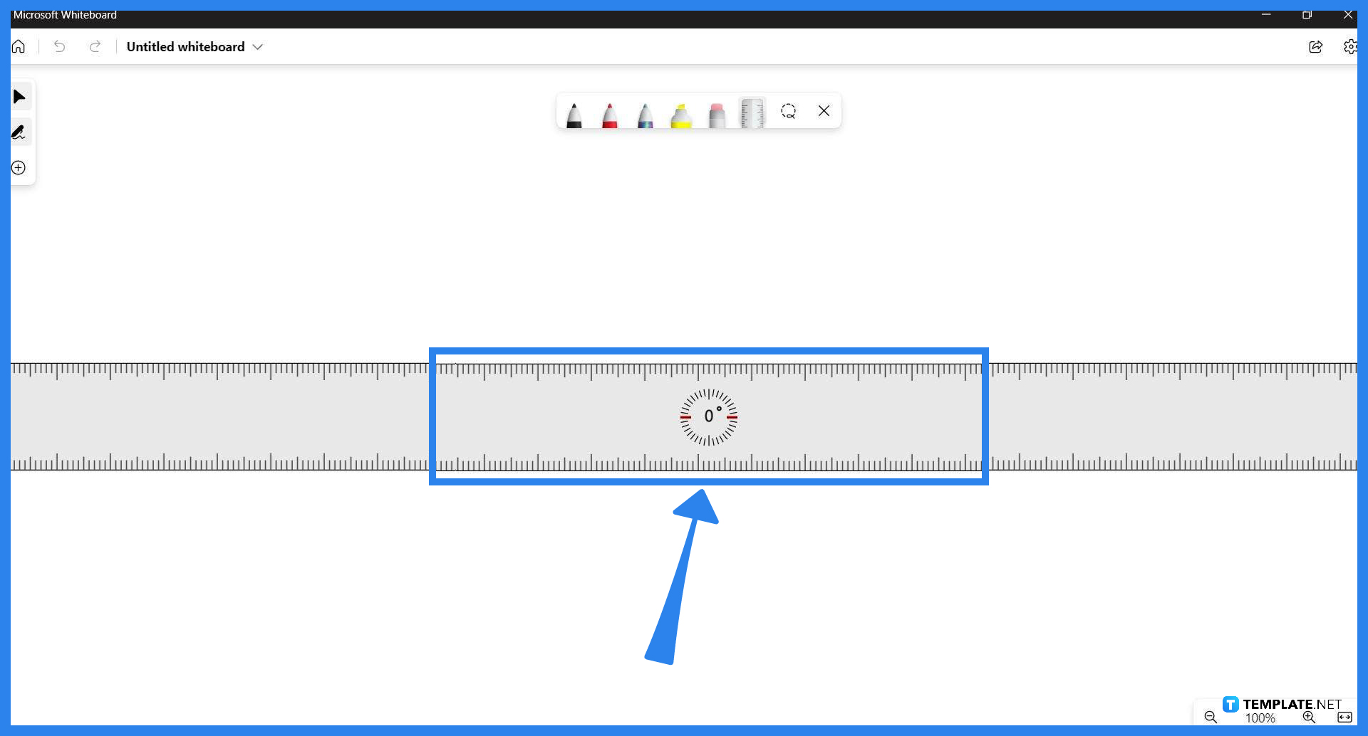 How to Use the Ruler in Microsoft Whiteboard | Free & Premium Templates