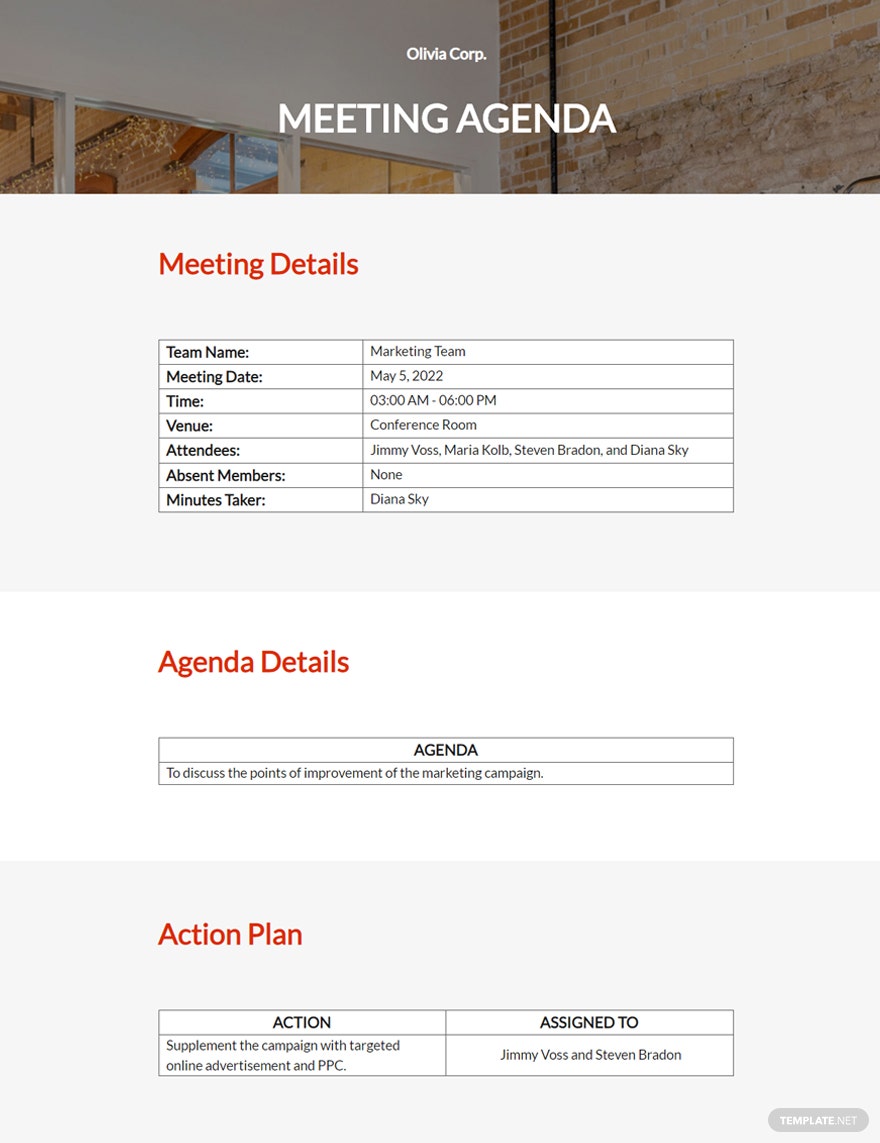 Agenda - What Is an Agenda? Definition, Types, Uses | Free & Premium ...