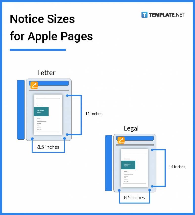 Notice Size - Dimension, Inches, mm, cms, Pixel | Free & Premium Templates