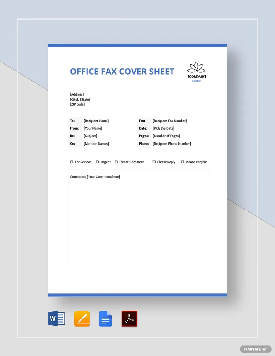 Fax Cover Sheet Ideas - Examples 2023 | Free & Premium Templates