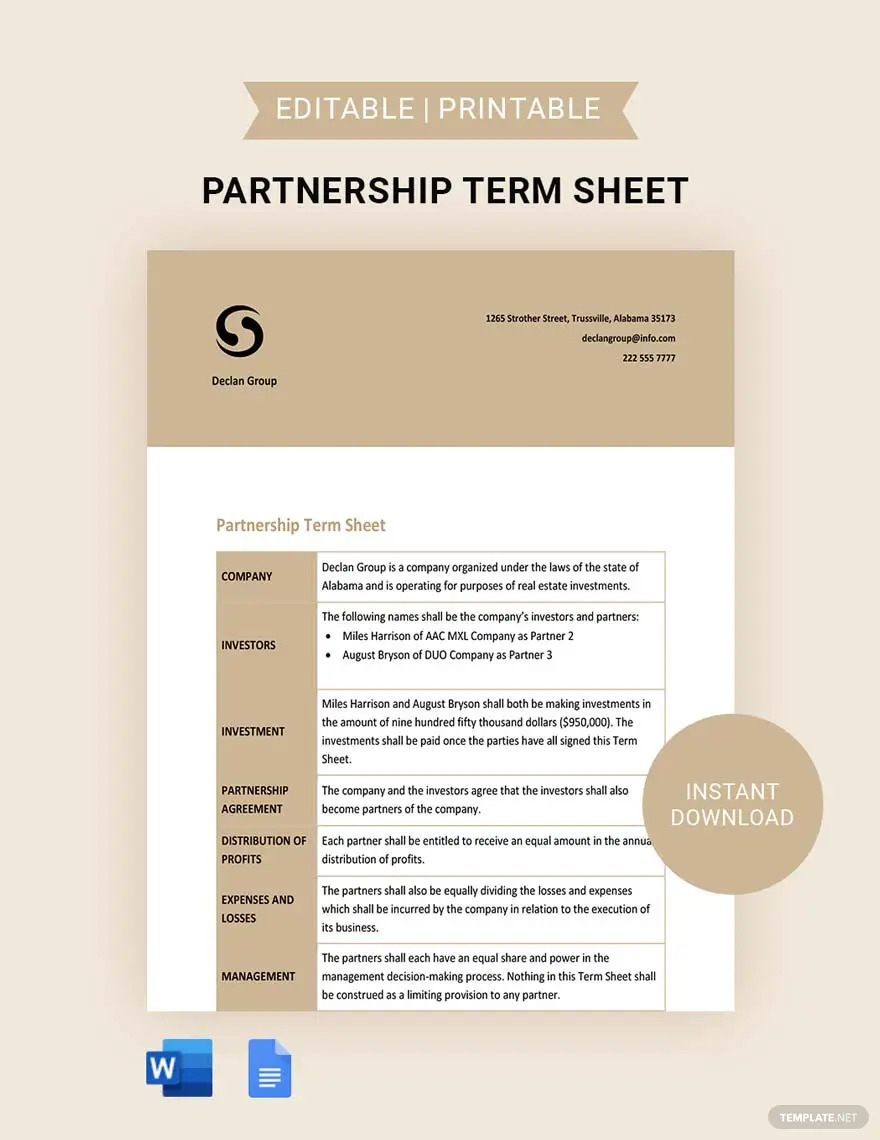 Term Sheet - What Is a Term Sheet? Definition, Types, Uses