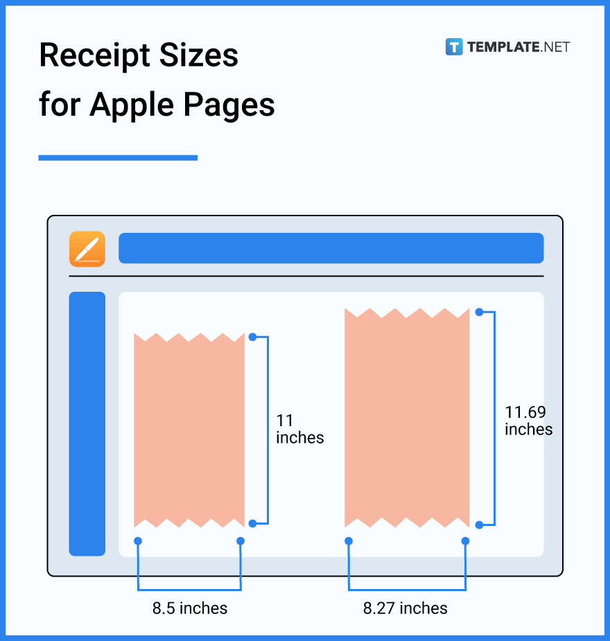 Receipt Size - Dimension, Inches, mm, cms, Pixel