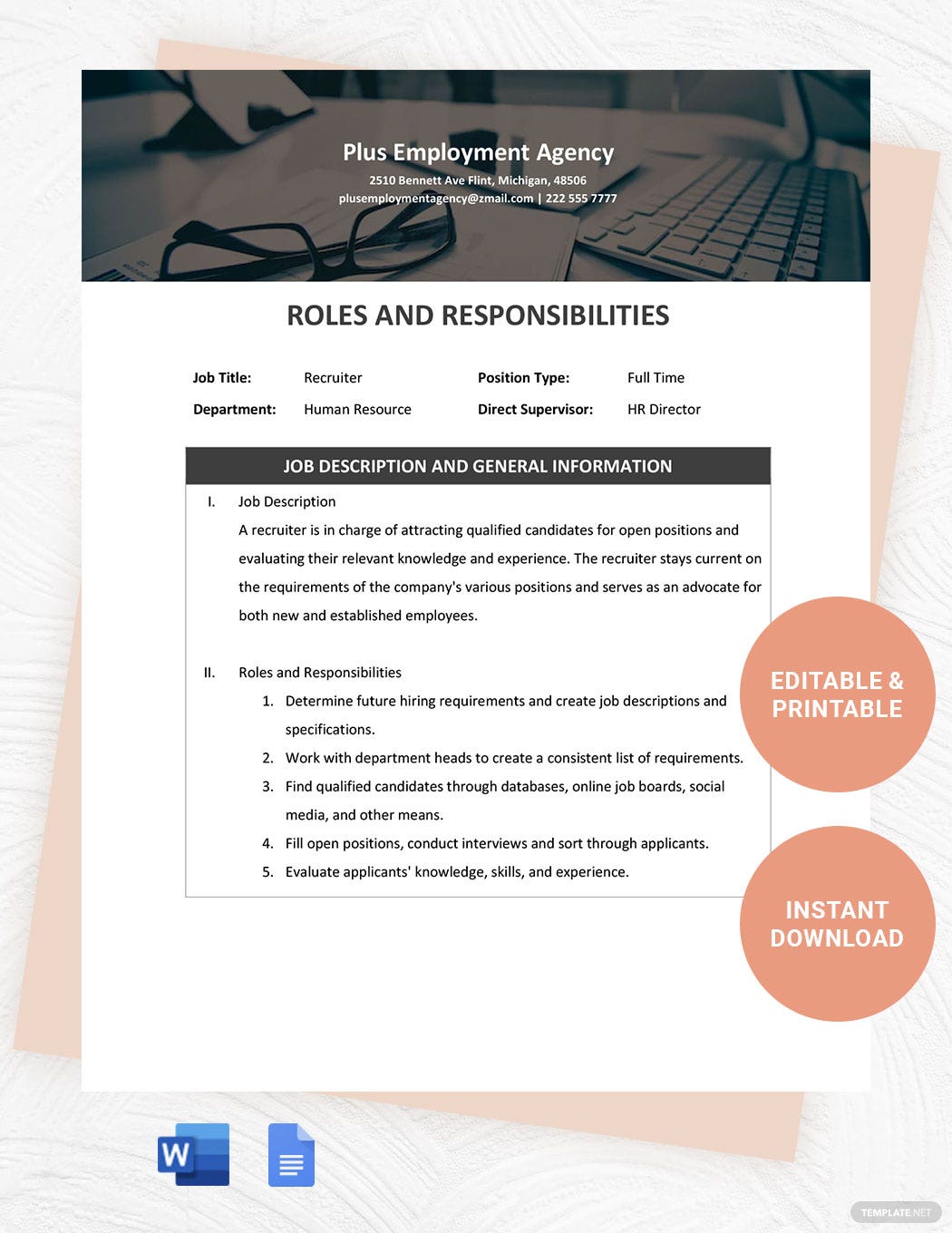 Roles And Responsibilities - What is a Roles And Responsibilities?