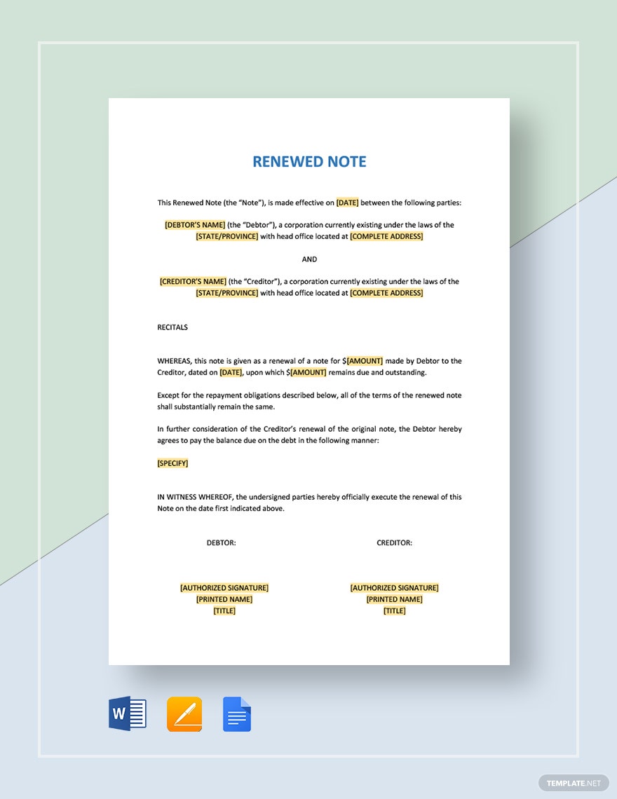 Note - What is a Note? Definition, Types, Uses | Free & Premium Templates