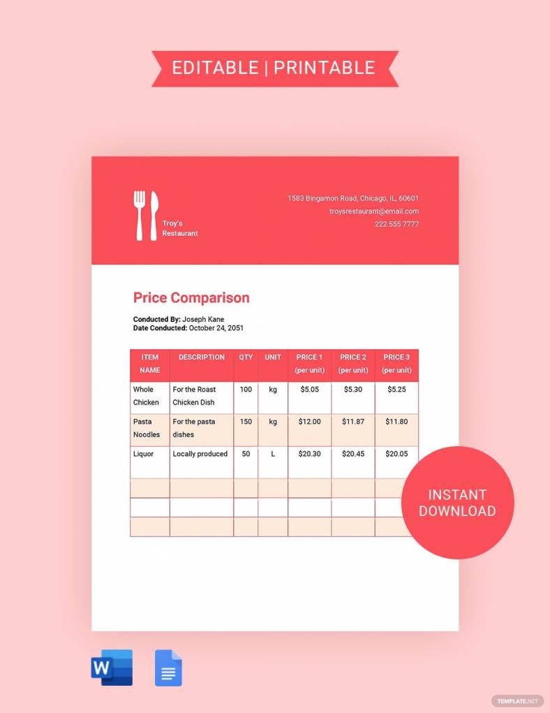 Price Comparison - What is a Price Comparison? Definition, Types, Uses ...