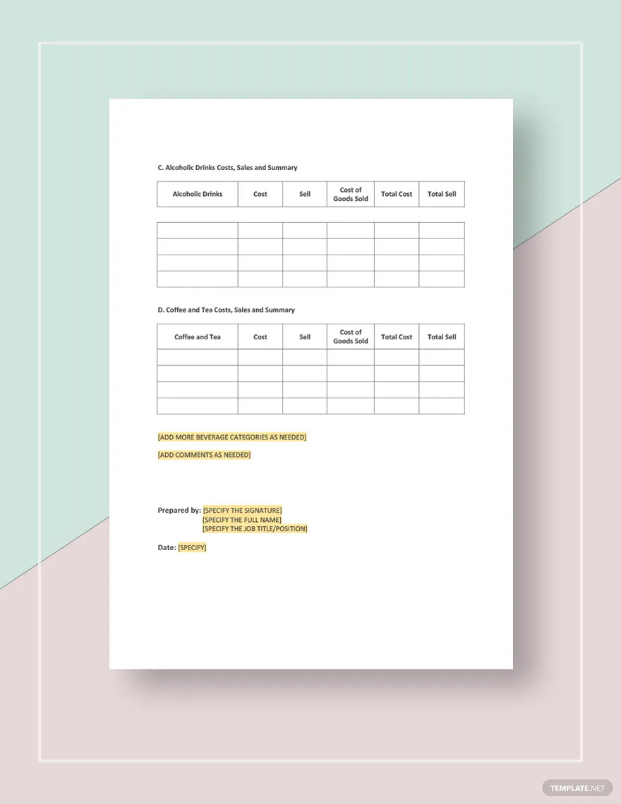 Workbook Ideas - Examples 2023