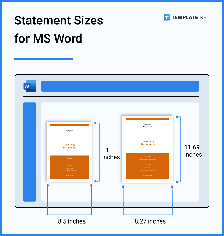 Statement Size - Dimension, Inches, mm, cms, Pixel