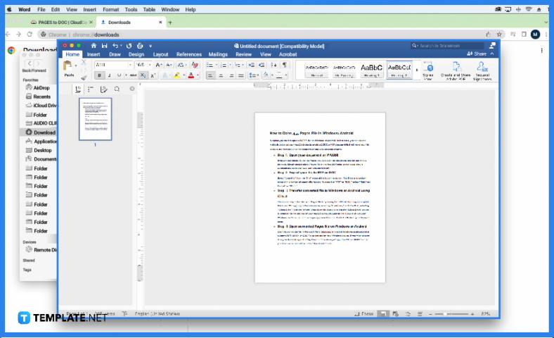 How to Open Apple Pages File in Windows/ Android