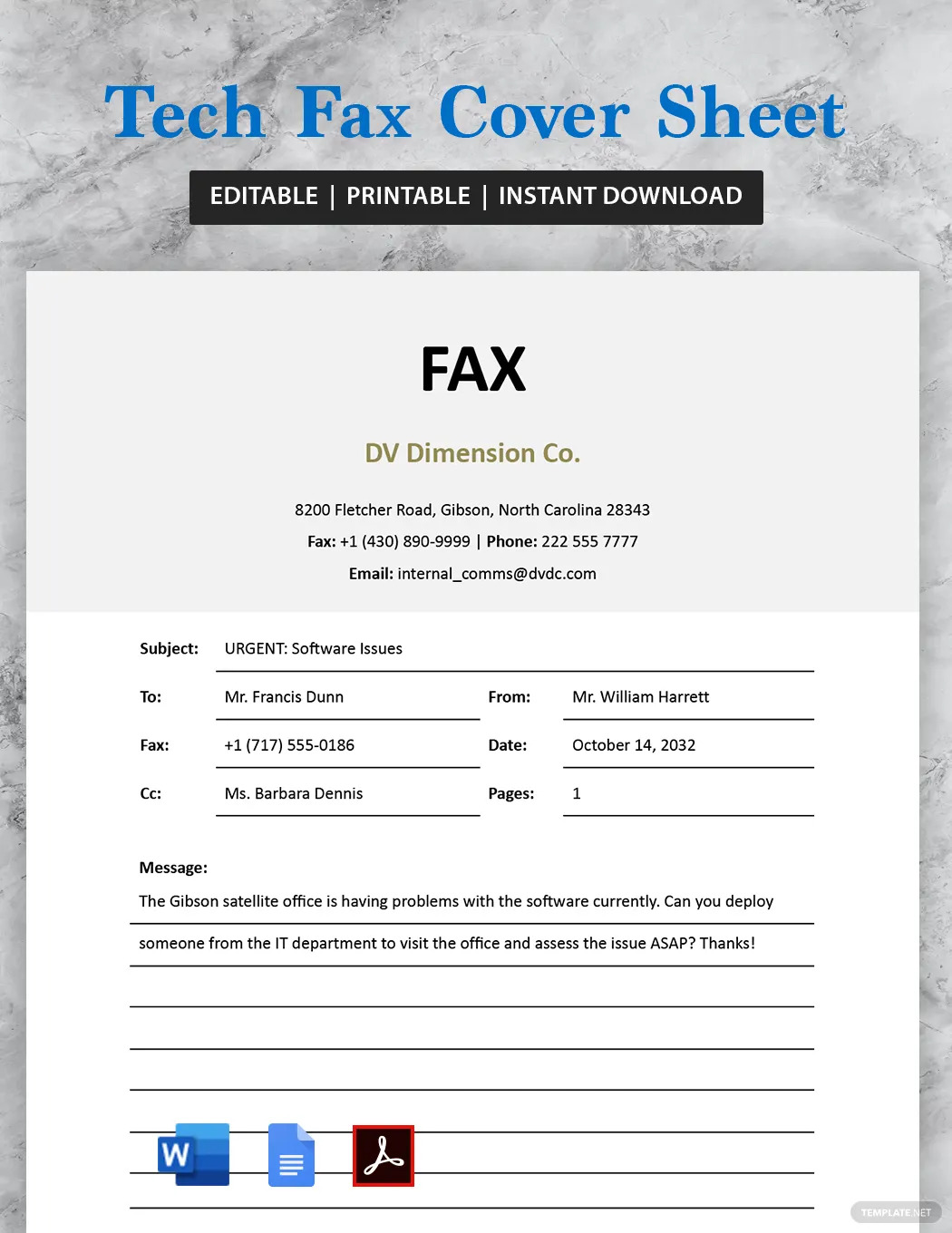 Fax Cover Sheet Ideas - Examples 2023