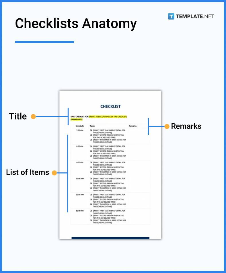 Checklist - What is a Checklist? Definition, Types, Uses | Free ...