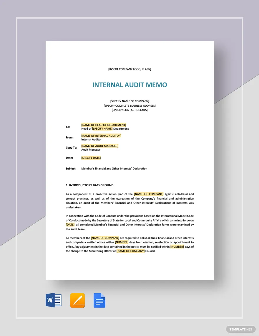 Memo - What Is a Memo? Definition, Types, Uses | Free & Premium Templates