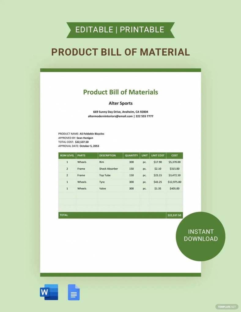 Bill Of Material - What is a Bill Of Material? Definition, Types, Uses